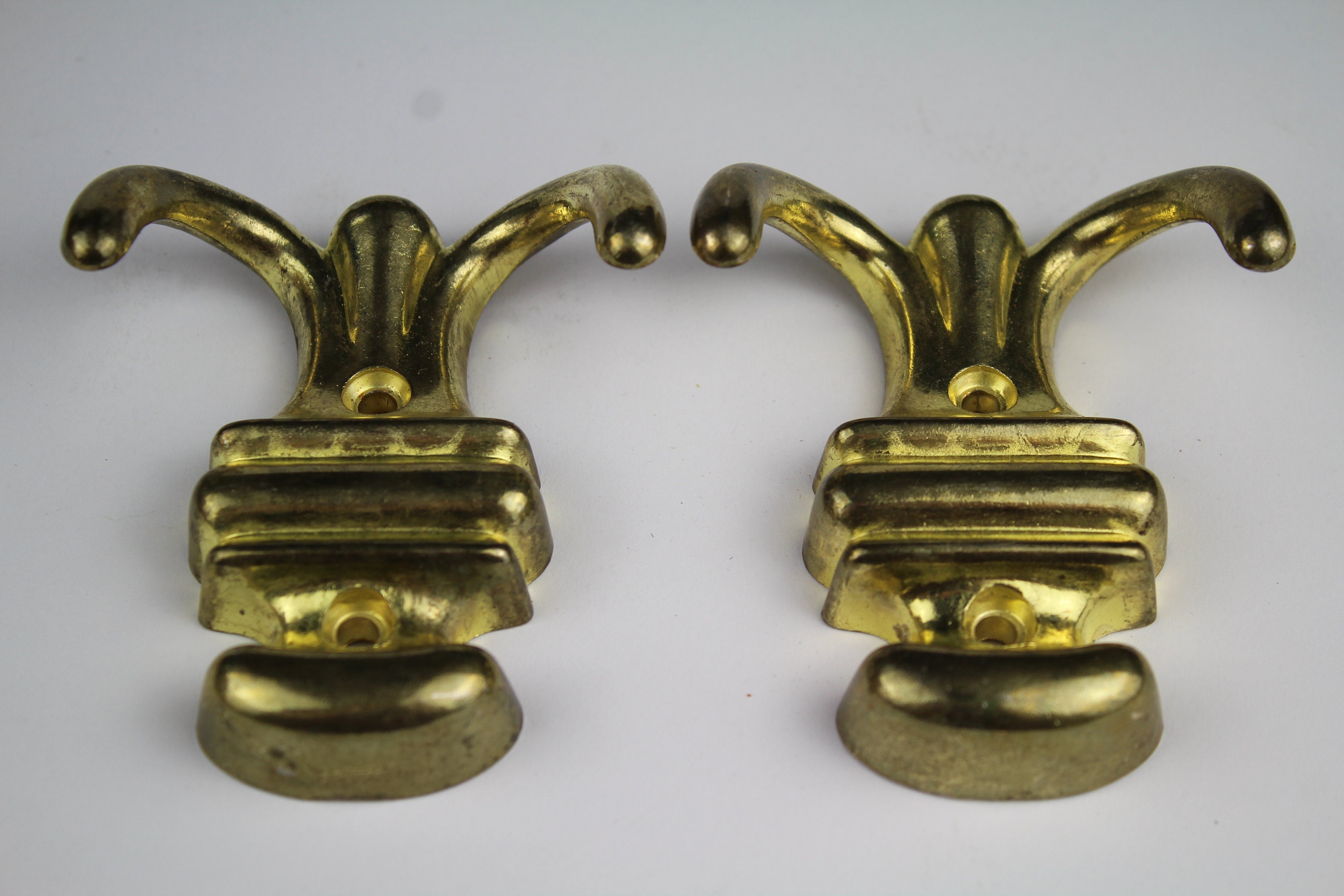 Set of 2 Soviet Wall Hooks. Soviet Coat Hook. Metal Wall Hook. Vintage ...