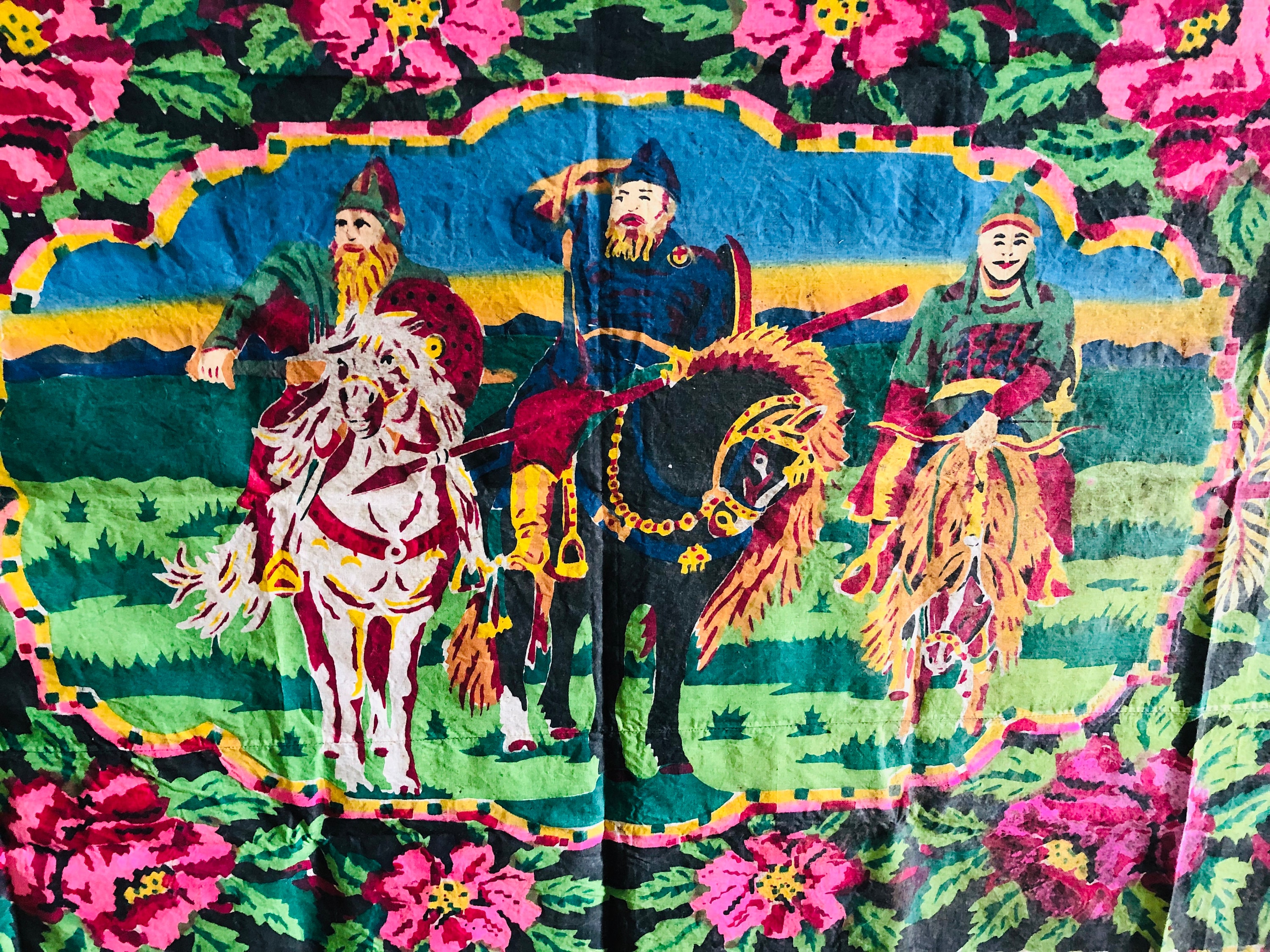 Vintage cotton carpet Soviet tapestry carpet vintage wall | Etsy