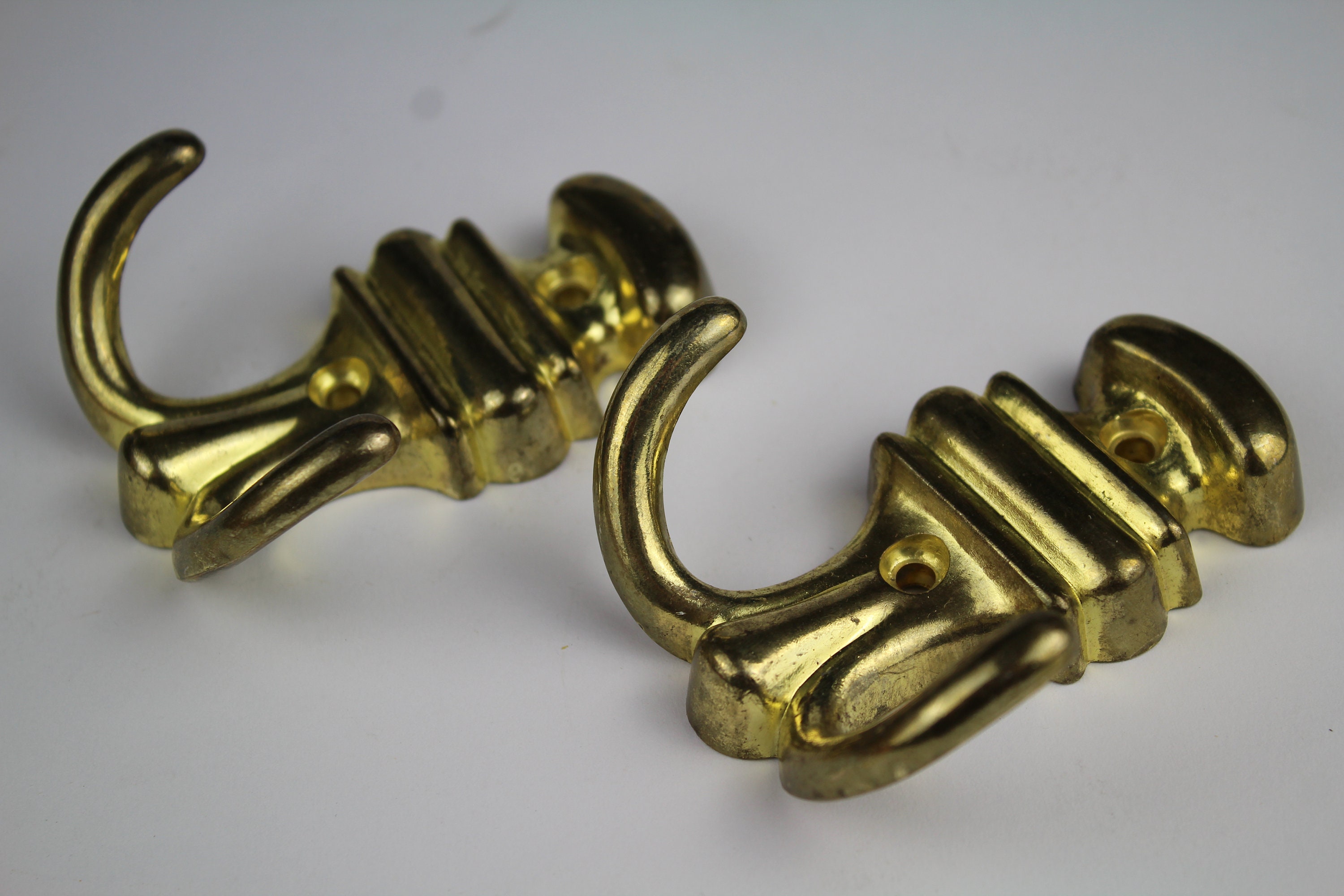 Set of 2 Soviet Wall Hooks. Soviet Coat Hook. Metal Wall Hook. Vintage ...