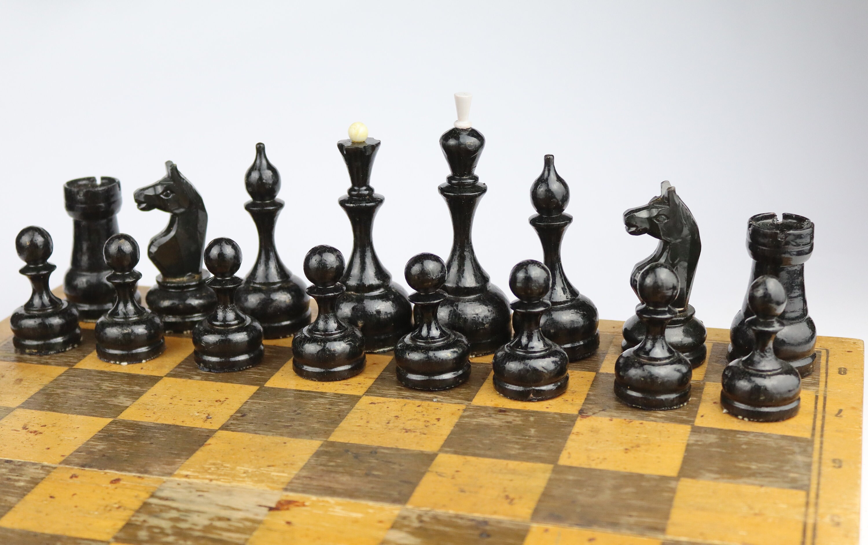 Soviet chess. Soviet Wooden chess. Vintage tournament chess | Etsy