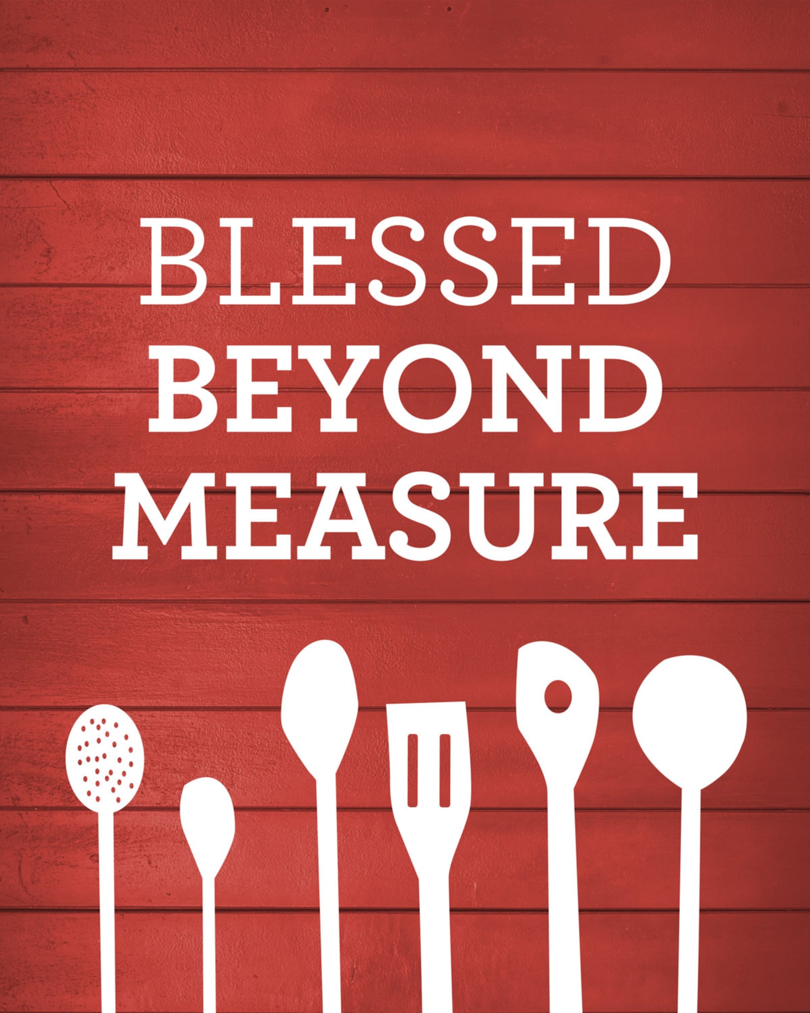 INSTANT Download! Blessed Beyond Measure - Digital File - Etsy