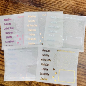 Real Foil Variety Overlay Sheet. Choose Your Foil Color. - Etsy