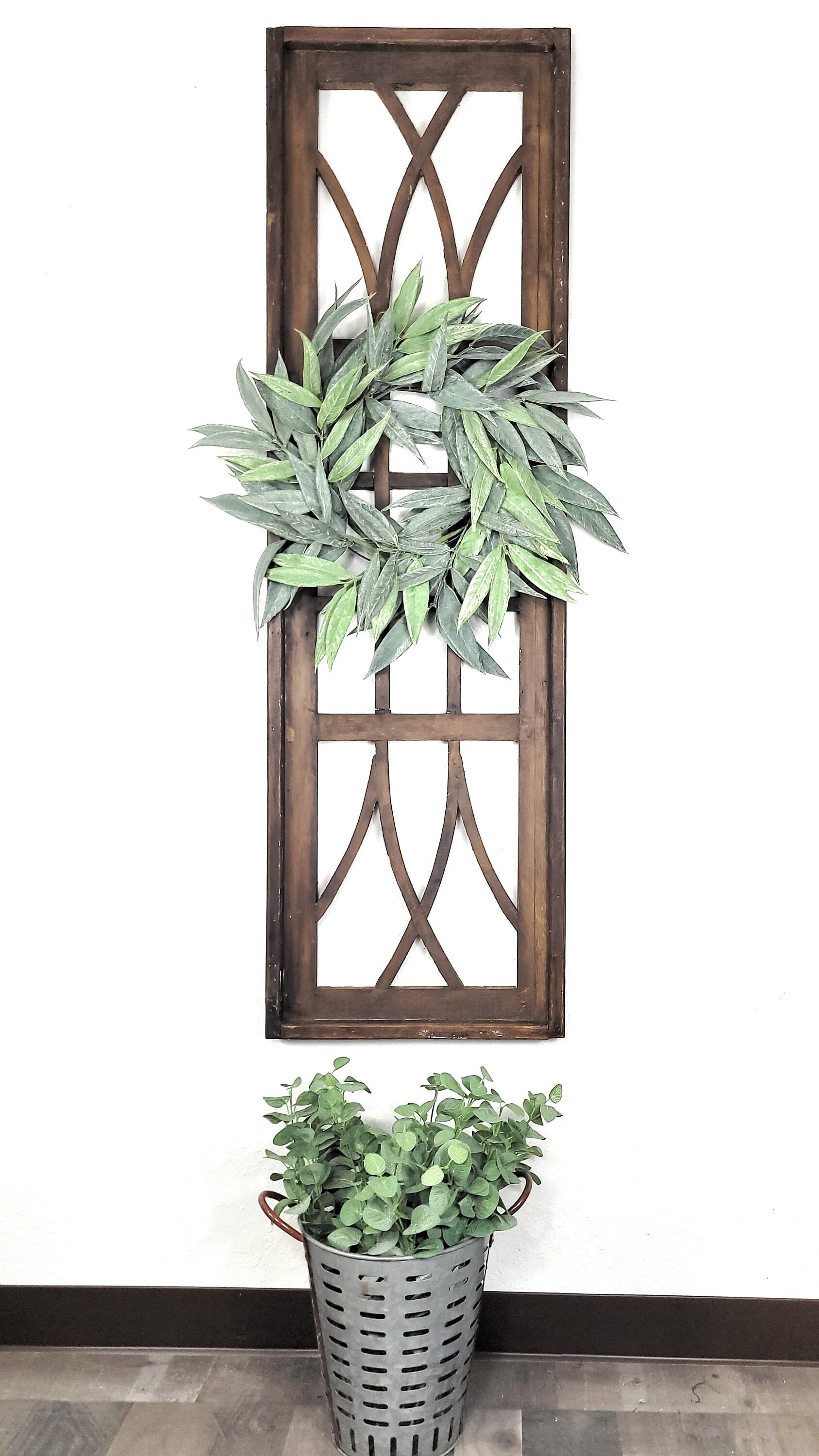 Farmhouse Wooden Wall Window Arch-large Wood Window Frame-the - Etsy