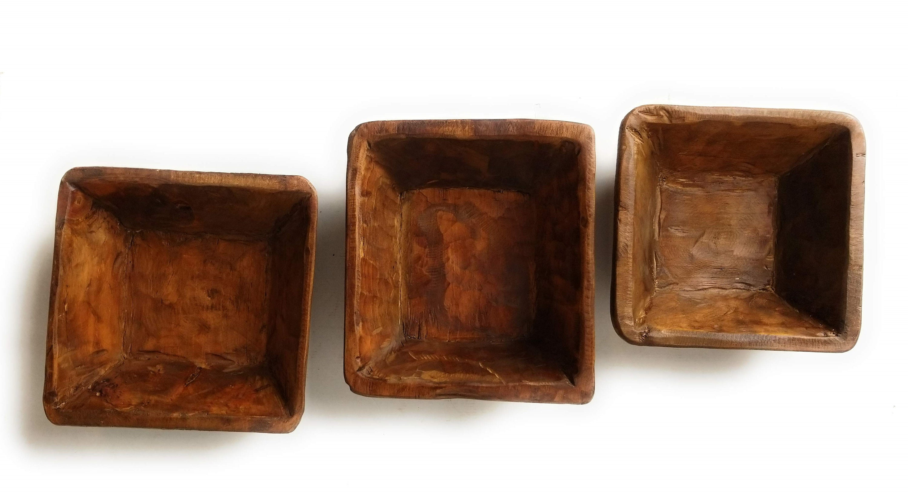 1113 Square Wooden Bowl Wood Dough Bowl the - Etsy