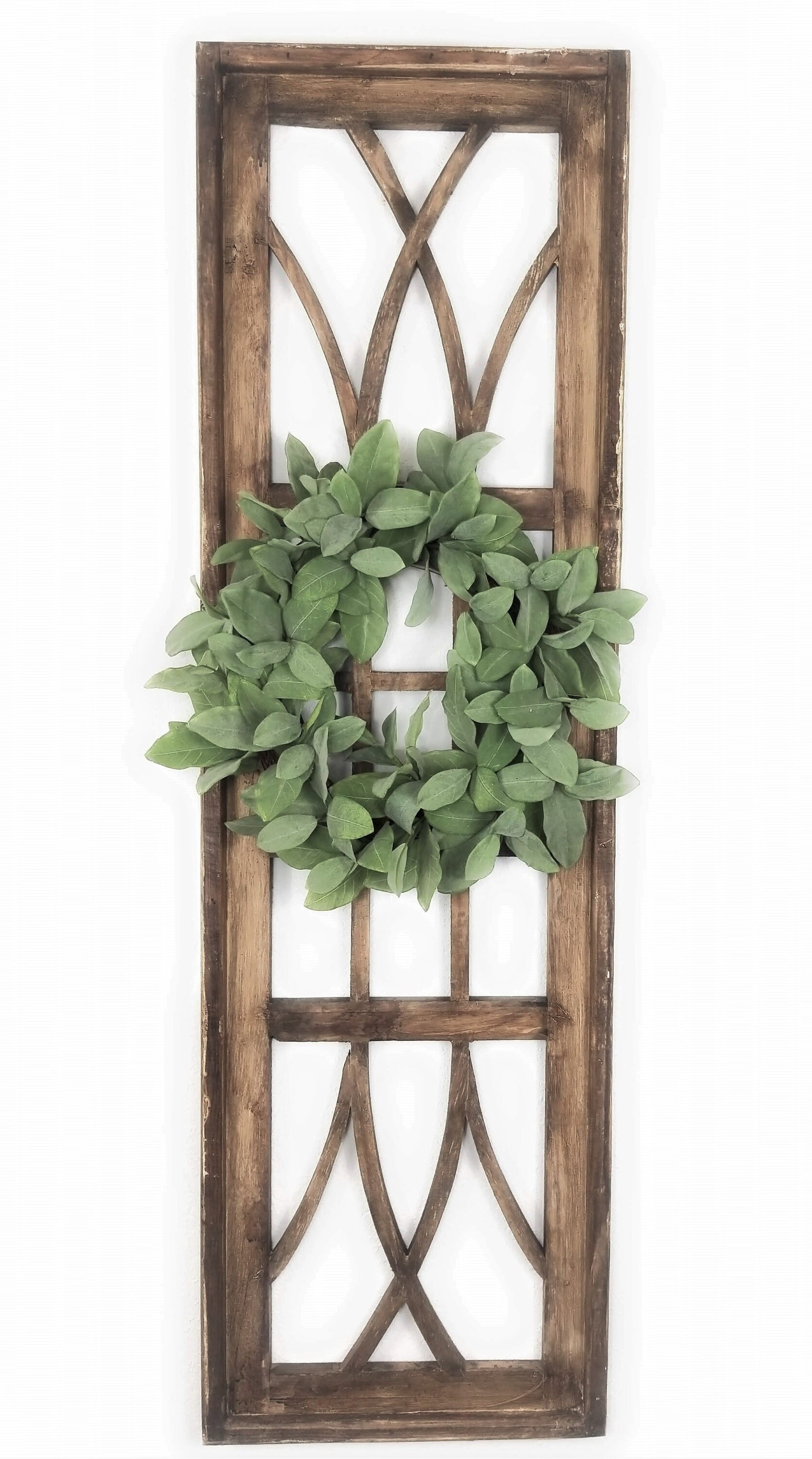 Farmhouse Wooden Wall Window Arch-large Wood Window Frame-the - Etsy
