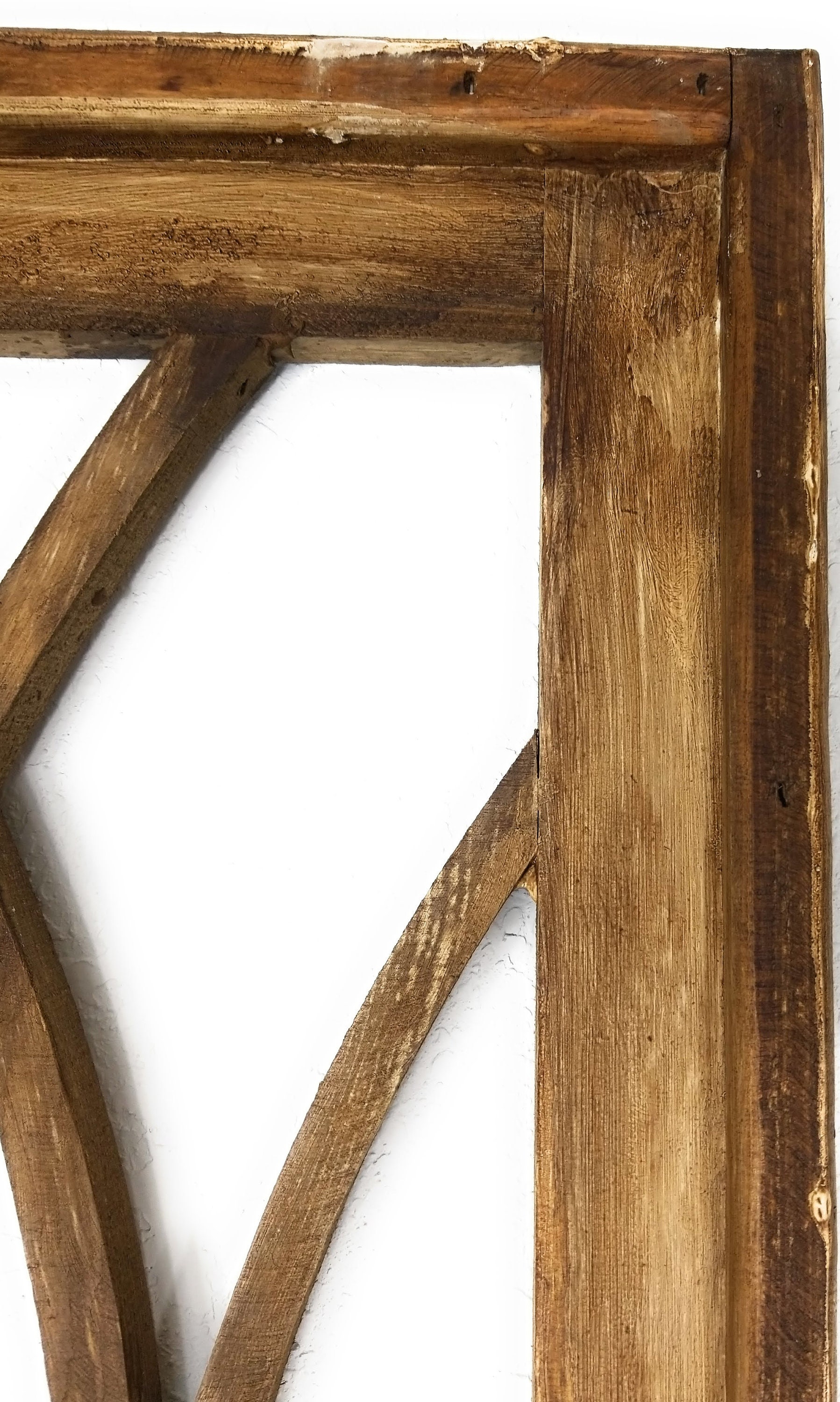 Farmhouse Wooden Wall Window Arch-large Wood Window Frame-the - Etsy