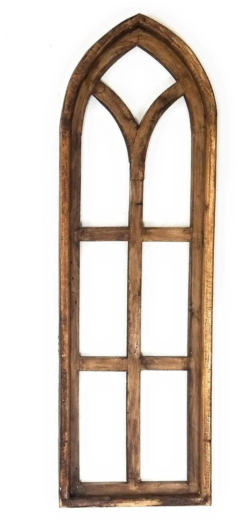 36 X 12 Farmhouse Rustic Wooden Wall Window Arches - Etsy