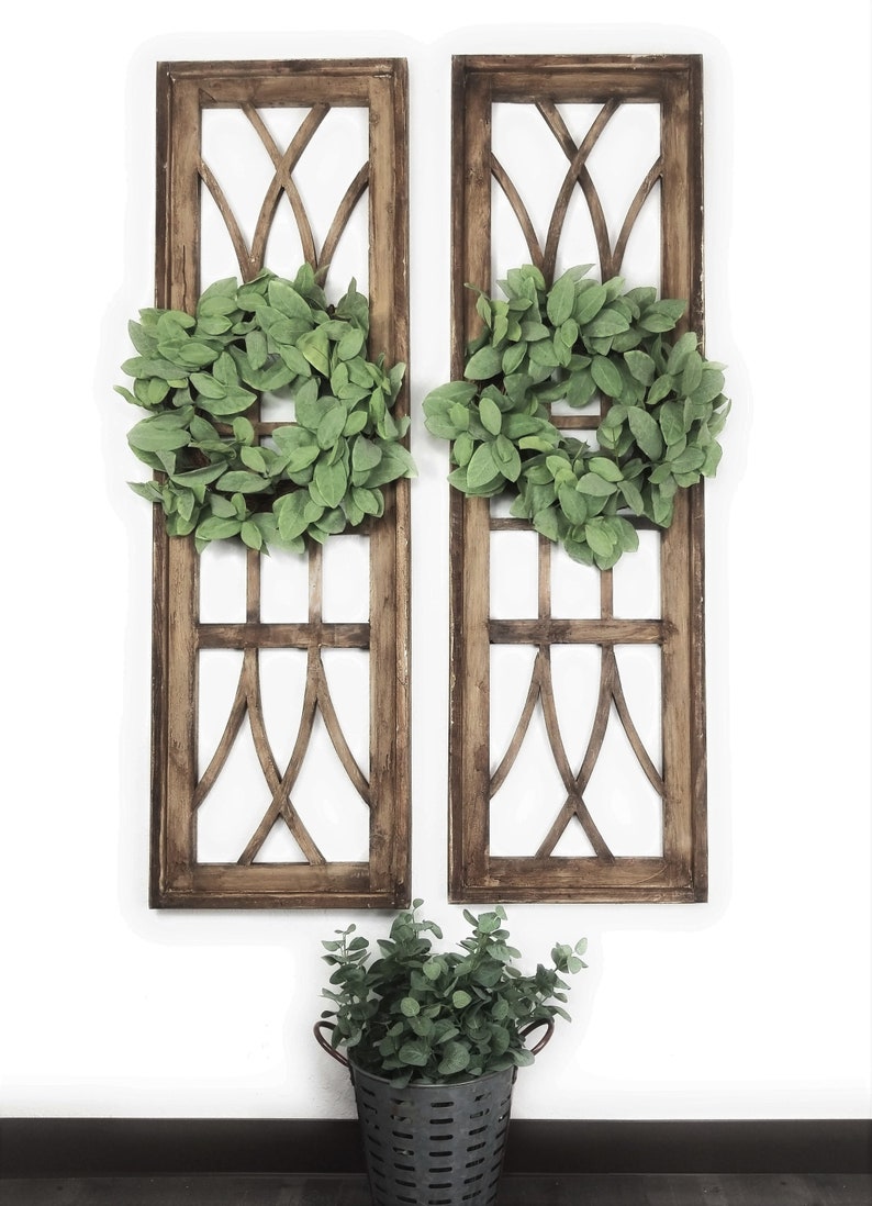 Farmhouse Wooden Wall Window Arch-large Wood Window Frame-the - Etsy