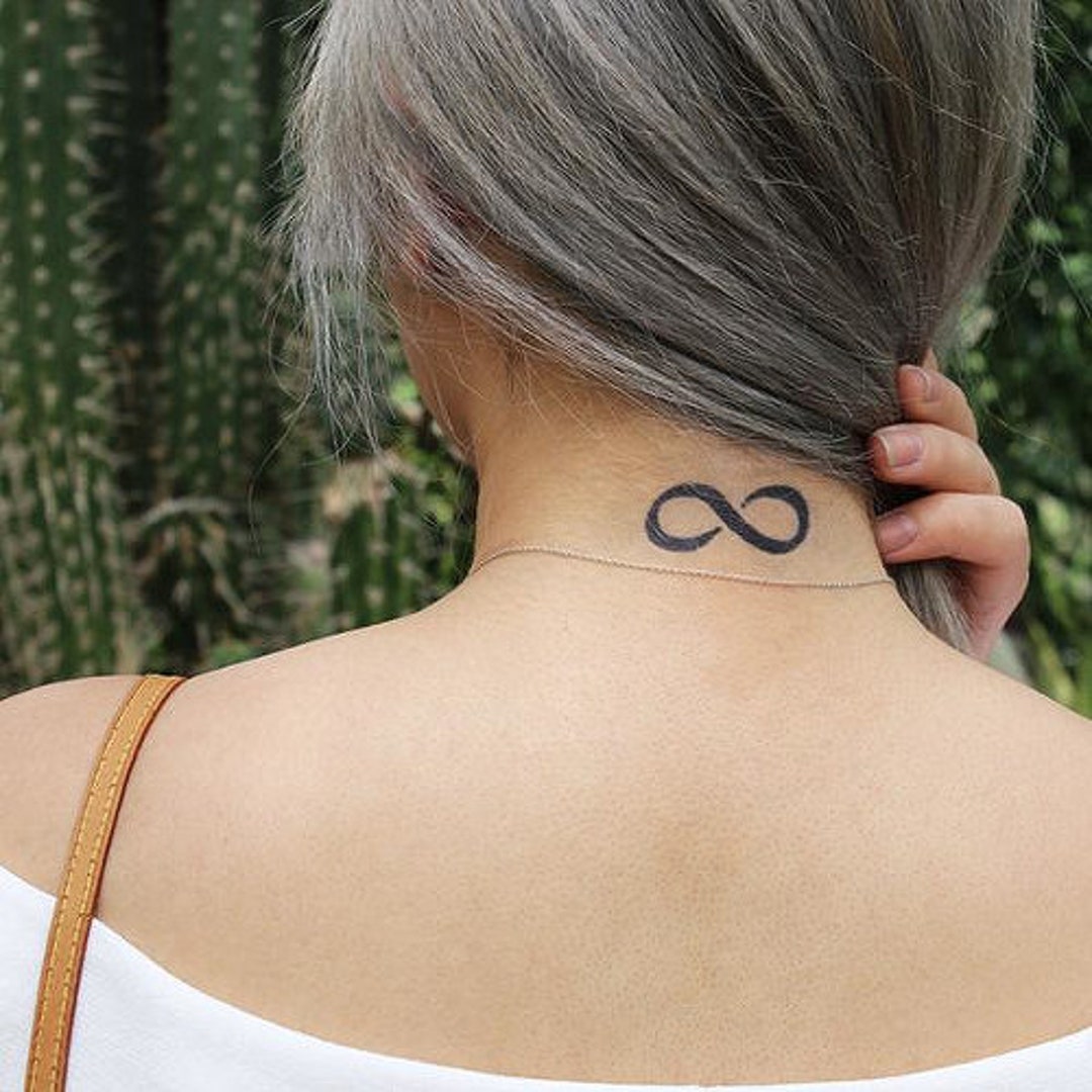 Infinity Temporary Tattoo Fake Tattoos - Etsy