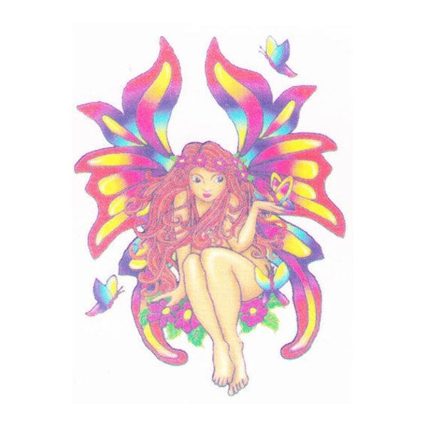 Fake Fairy Tattoo - Etsy