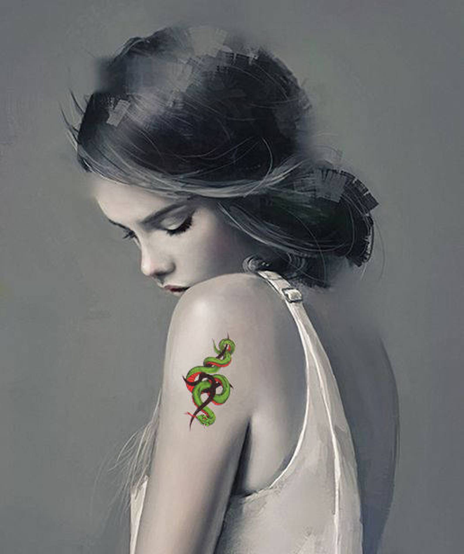 Snake Temporary Tattoos - Etsy