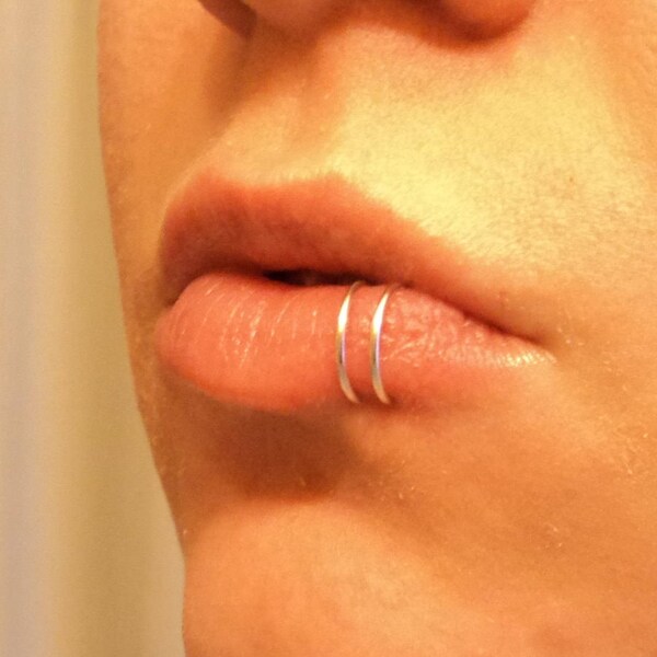 Fake Lip Ring - Etsy