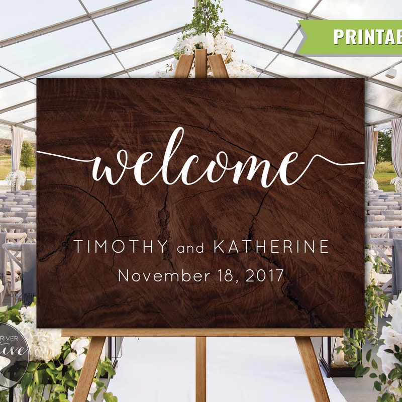 Rustic Wedding Signs - Etsy