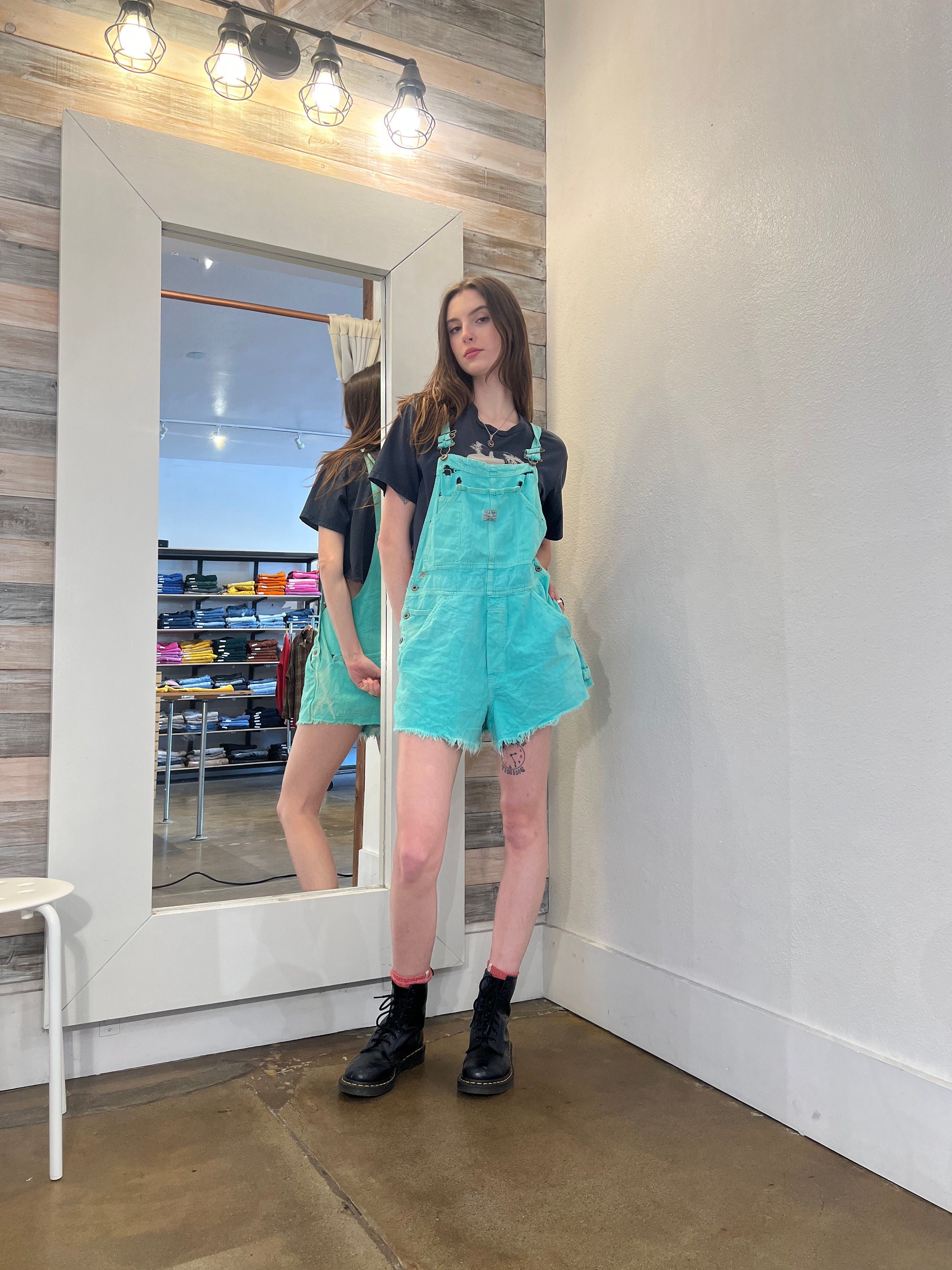 Overalls Shorts Tumblr