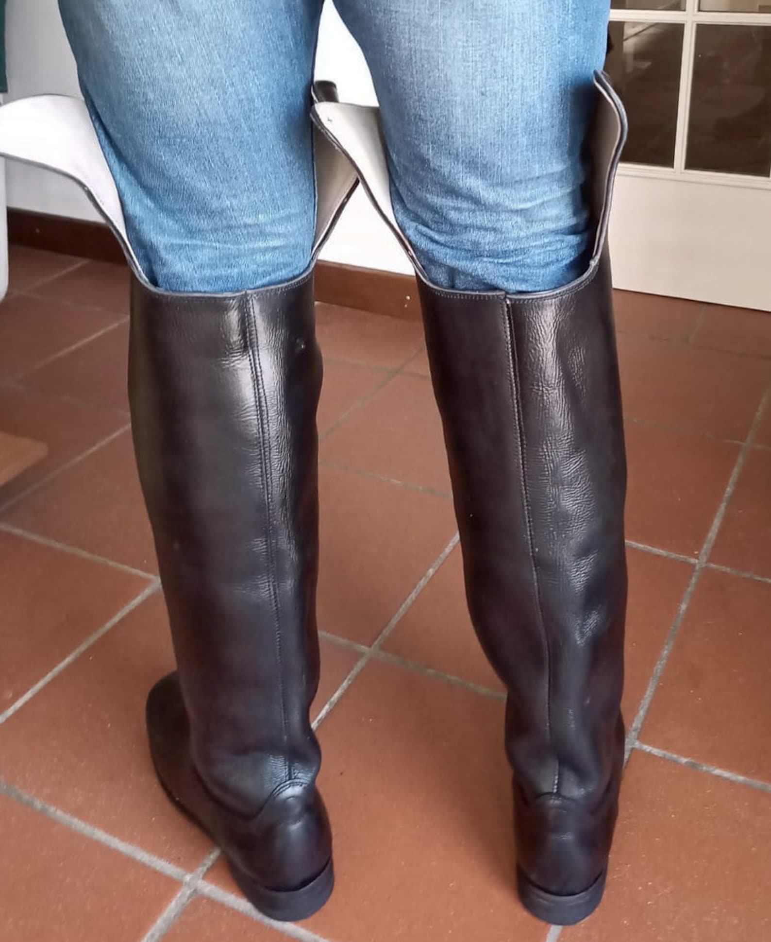 Very Tall Cavalry Dragoon Musketeer Pirate Larp Boots Size 42 - Etsy