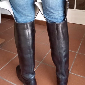 Very Tall Cavalry Dragoon Musketeer Pirate Larp Boots Size 42 - Etsy