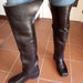 Very Tall Cavalry Dragoon Musketeer Pirate Larp Boots Size 42 - Etsy