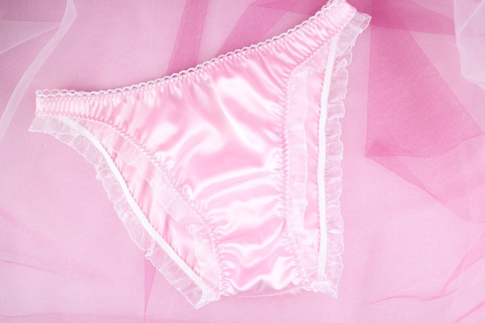 Sissy Höschen Sissy Dessous Für Männer Satin Höschen Etsy De