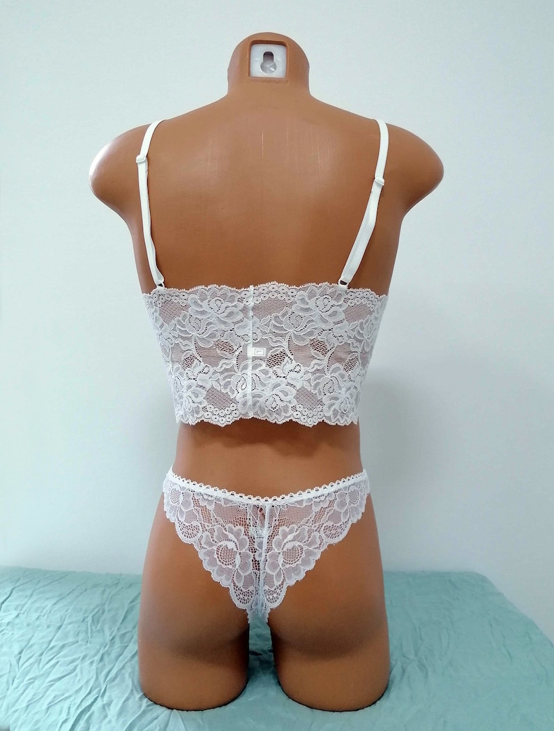 Transgender Lingerie Set Trans Bra Trans Lace Lingerie Etsy