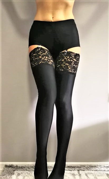 Pantyhose lingerie Etsy Mexico
