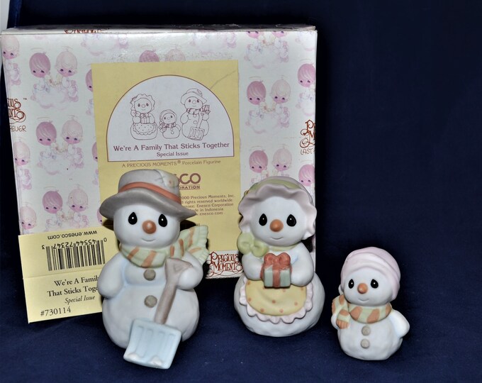 Enesco Precious Moments 2000 Special Issue "we're A Family That Sticks ...