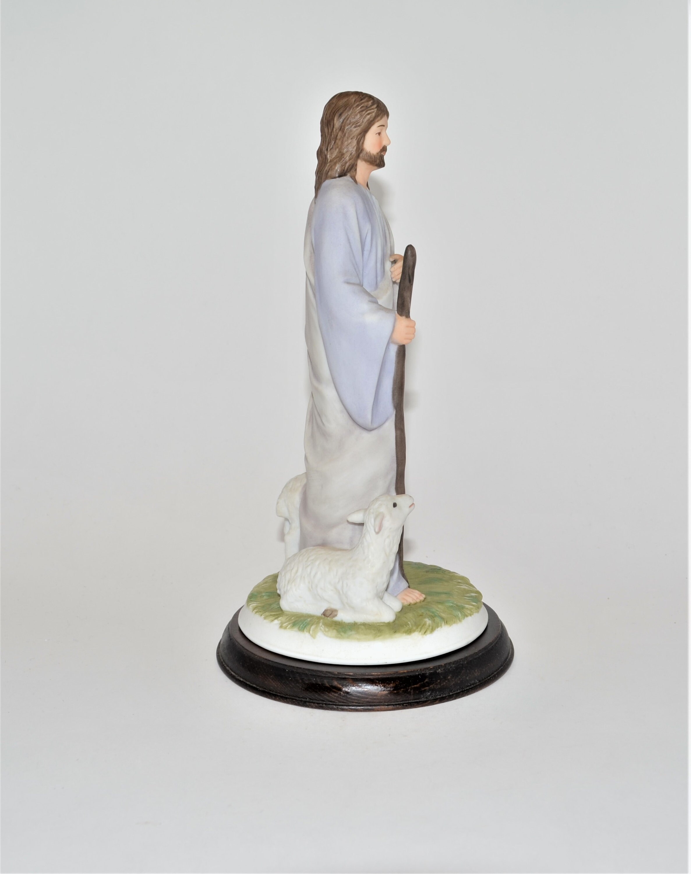 Homco Home Interiors Masterpiece Porcelain Collectible Figurine Jesus ...