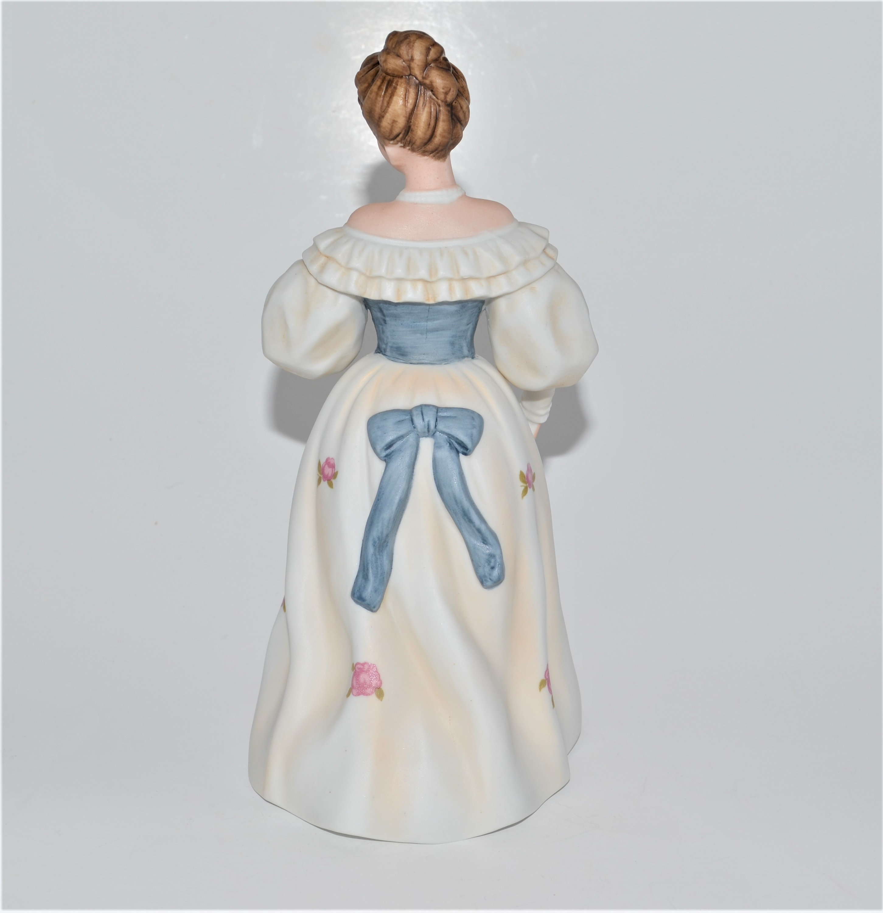 Vintage Homco 1980s Porcelain Collectible Figurine Victorian Lady ...