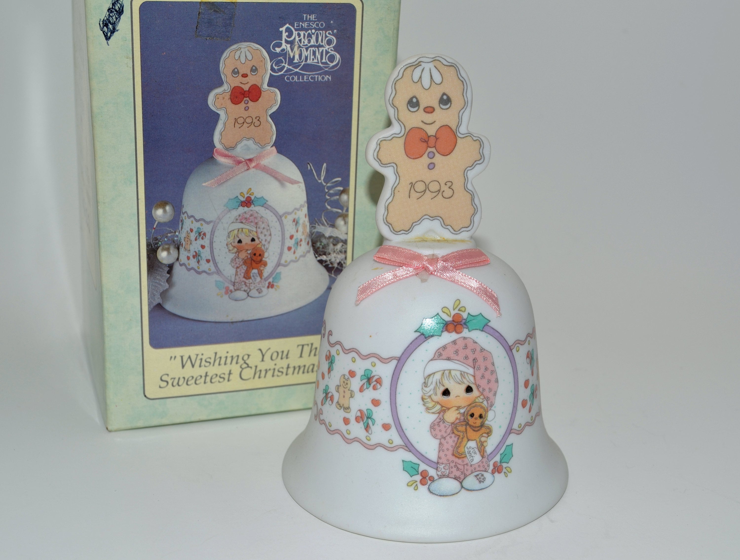 Vintage Enesco Precious Moments wishing You the Sweetest - Etsy
