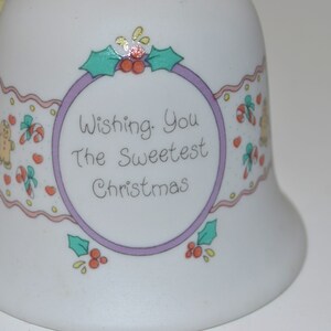 Vintage Enesco Precious Moments "wishing You the Sweetest Christmas ...