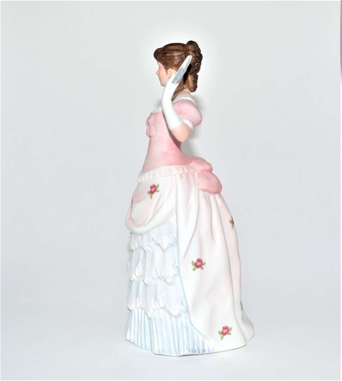 Vintage Homco 1980s Porcelain Collectible Figurine Victorian Lady ...