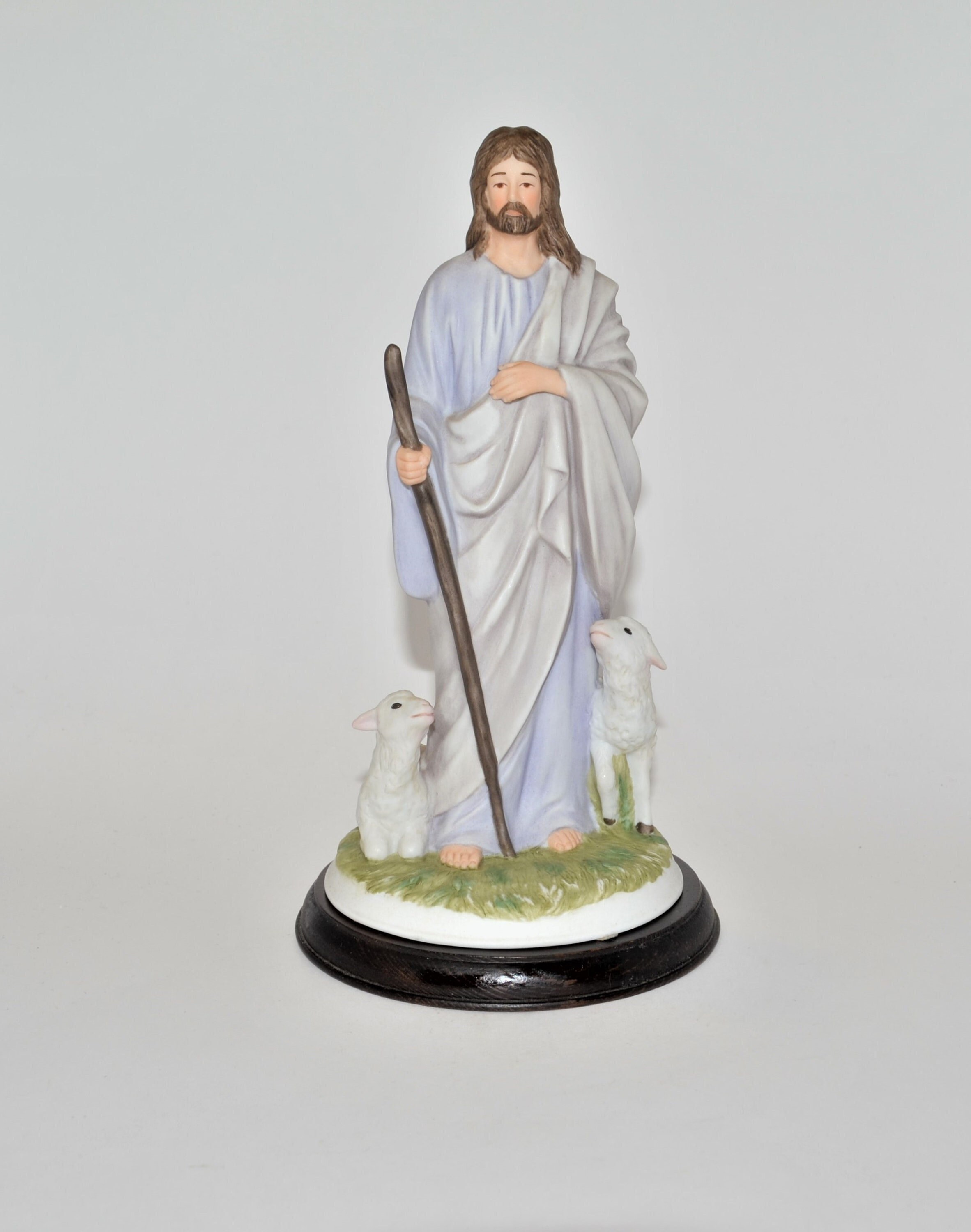 Homco Home Interiors Masterpiece Porcelain Collectible Figurine Jesus ...