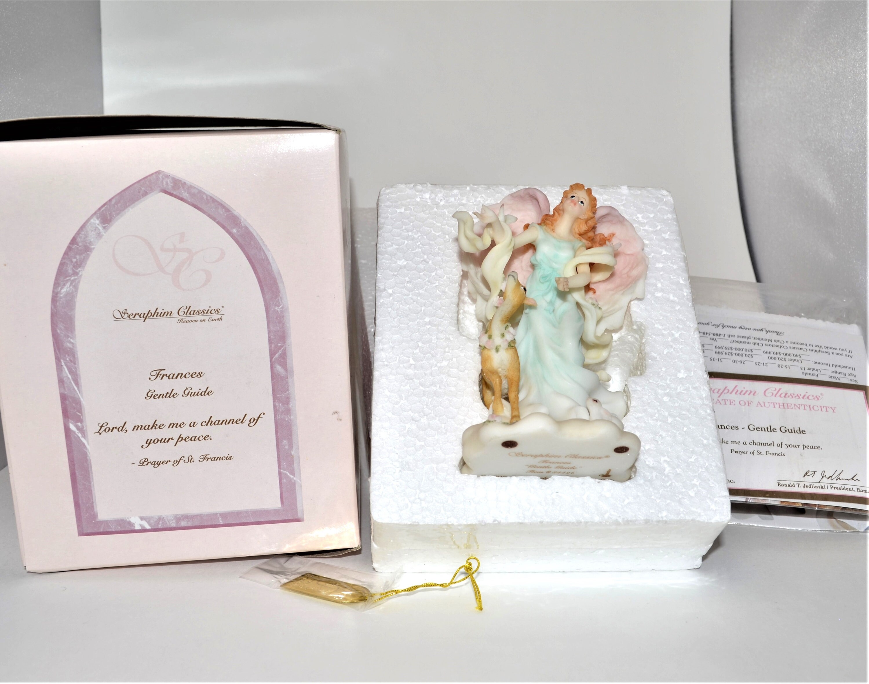 Seraphim Angel Classics 2002 Frances gentle - Etsy