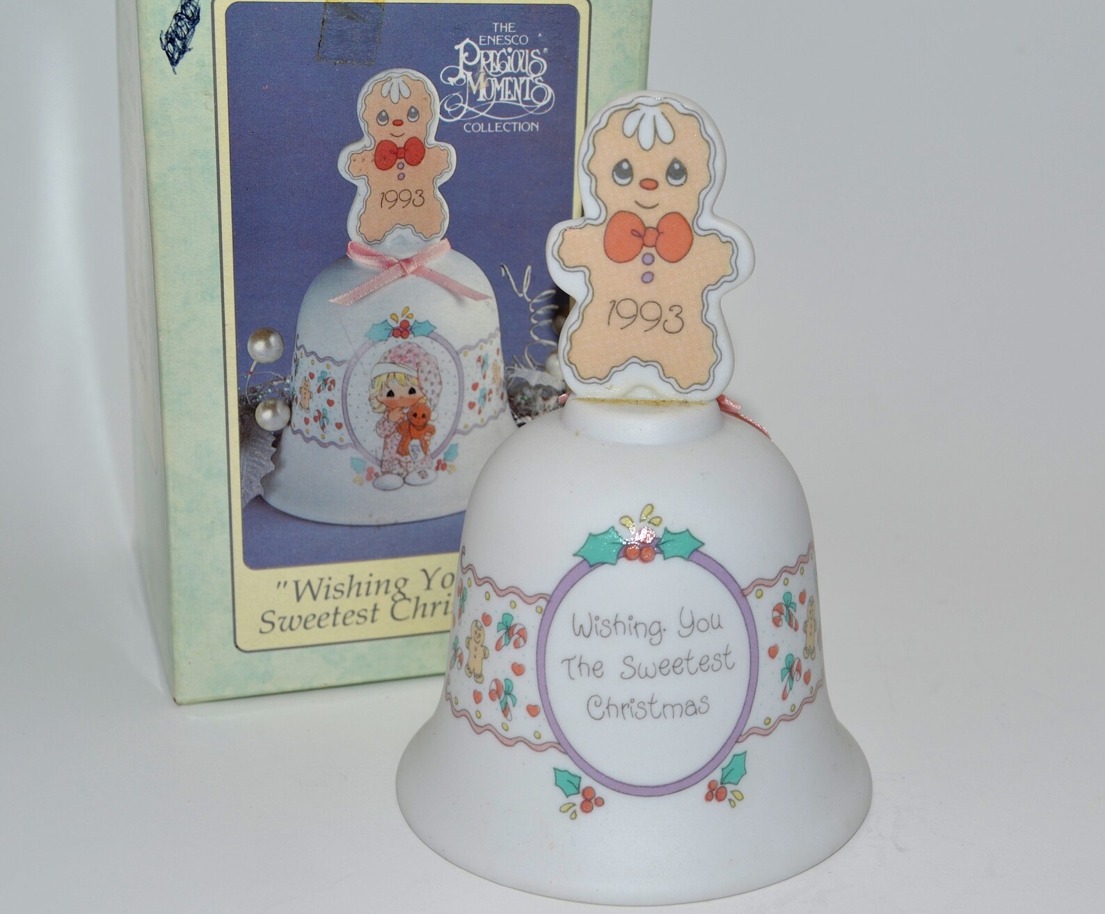 Vintage Enesco Precious Moments wishing You the Sweetest - Etsy