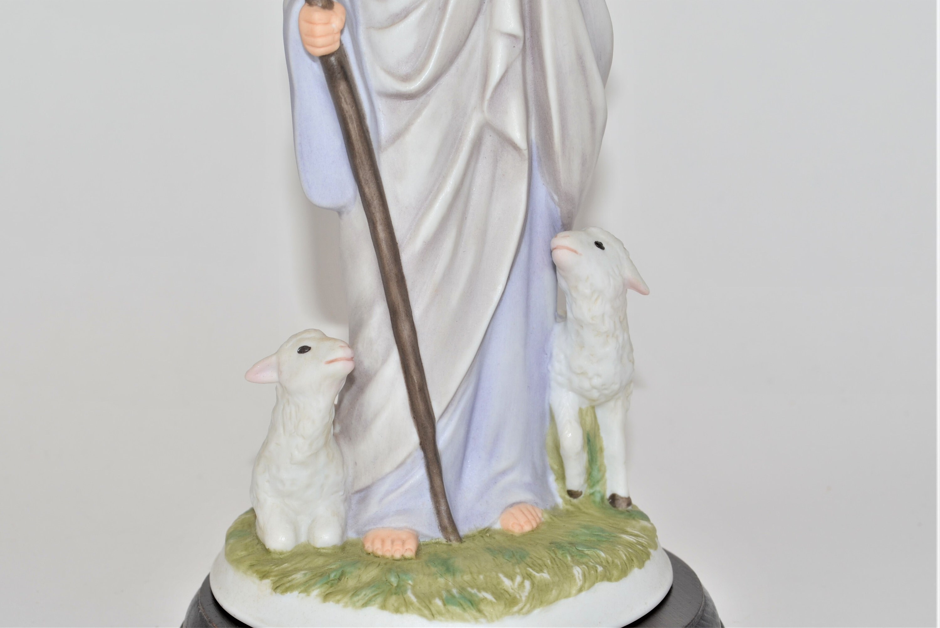 Homco Home Interiors Masterpiece Porcelain Collectible Figurine Jesus ...