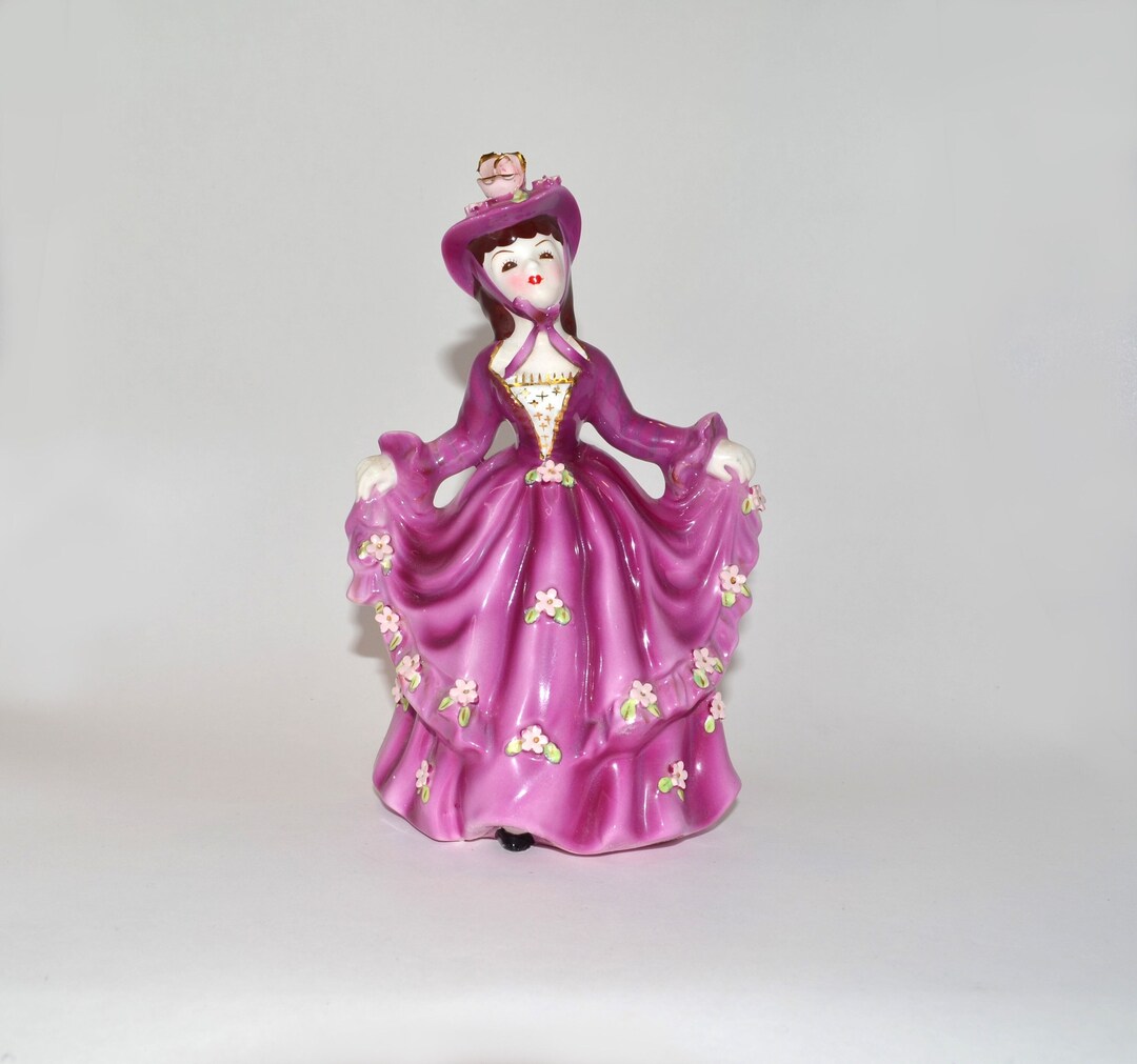 Eo Z Lefton Porcelain Victorian Lady 1955 "louise" PY5743 - Etsy