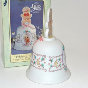 Vintage Enesco Precious Moments "wishing You the Sweetest Christmas ...