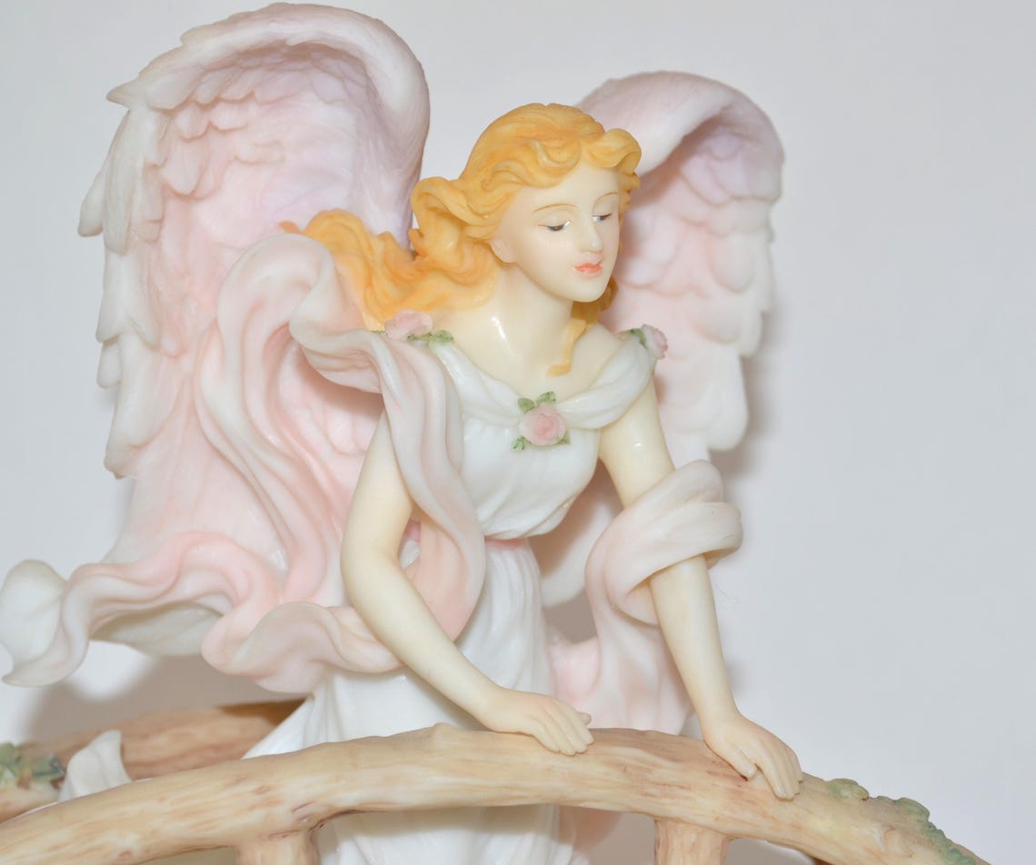 Seraphim Angel Classics Caroline "garden Song" #81501 Roman Inc 1998 (5 ...
