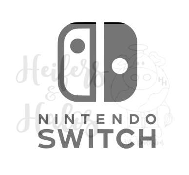 Nintendo Switch svg cut file for cricut silhouette t-shirt | Etsy