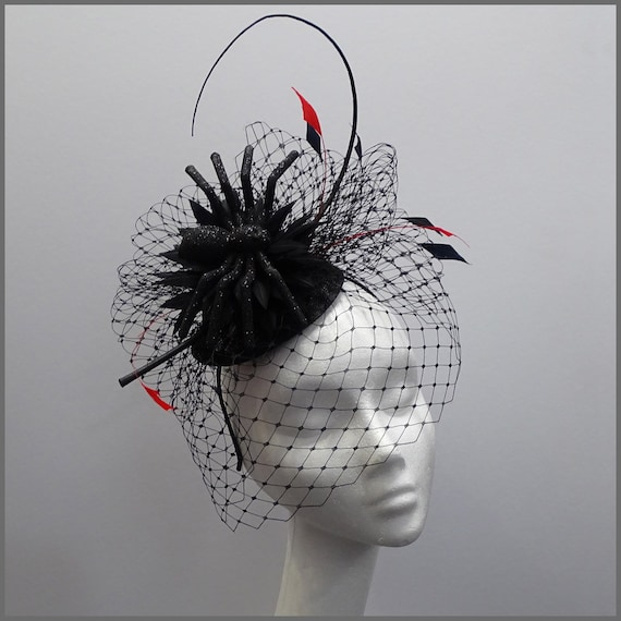 Spider Web Effect Fascinator Perfect Costume Accessory for a | Etsy