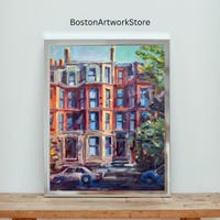 Brooklyn Brownstones in a Row, Brown / Brick / Brownstone, INSTANT ...