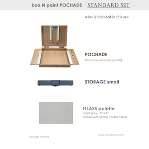 Portable Box N Paint Pochade for Artists - On-the-go Easel & Compact ...