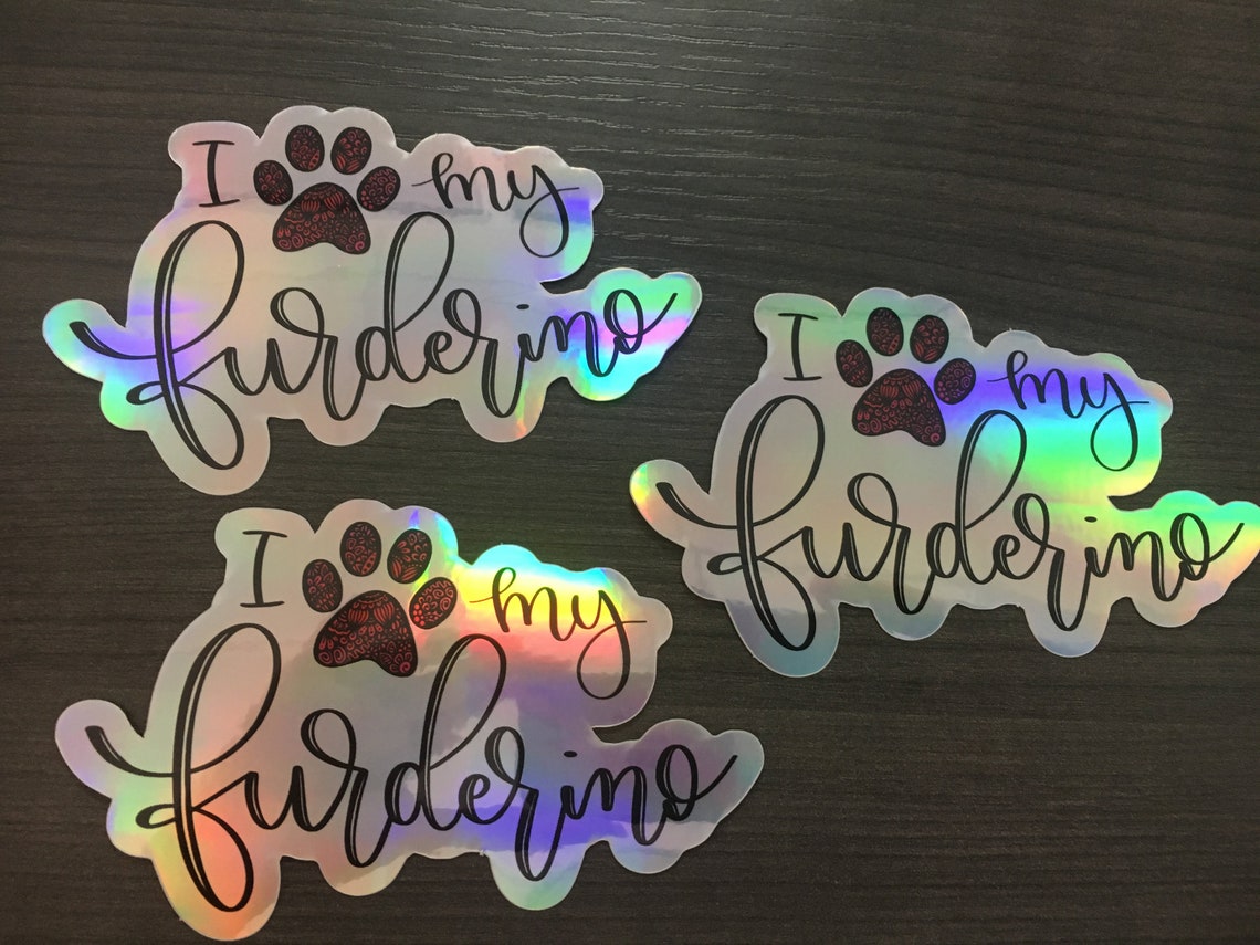 Murderino Vinyl Sticker I Love My Furderino Sticker My | Etsy