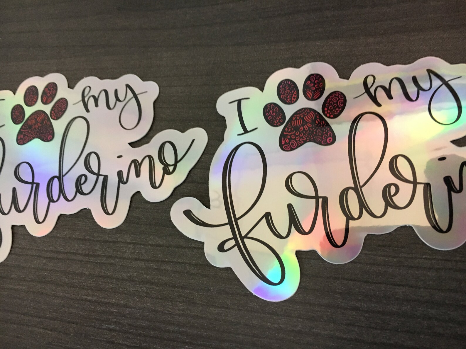Murderino Vinyl Sticker I Love My Furderino Sticker My | Etsy