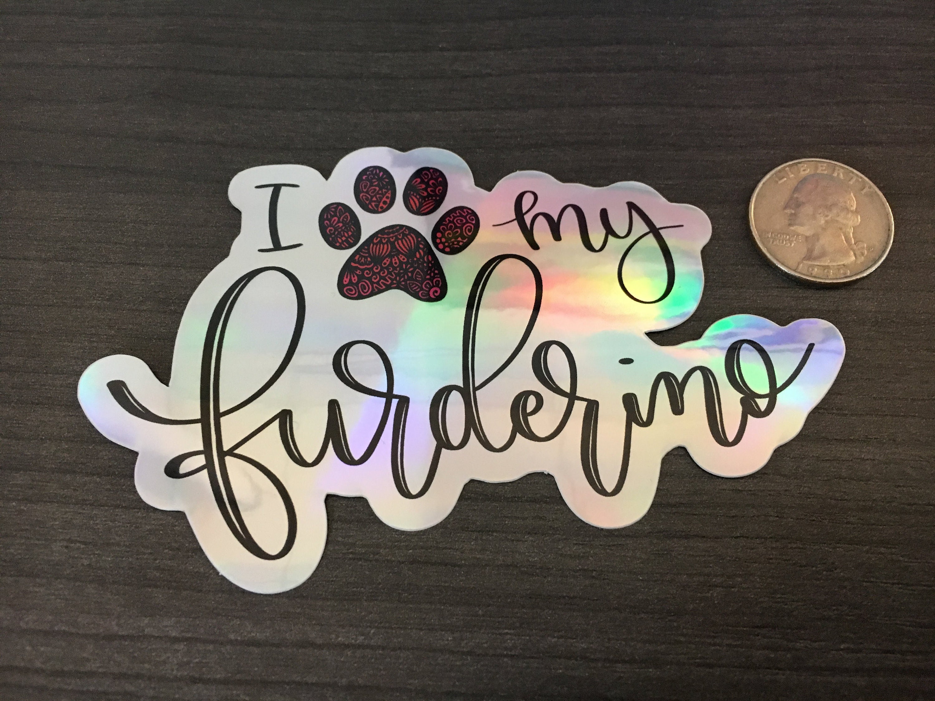 Murderino Vinyl Sticker I Love My Furderino Sticker My | Etsy