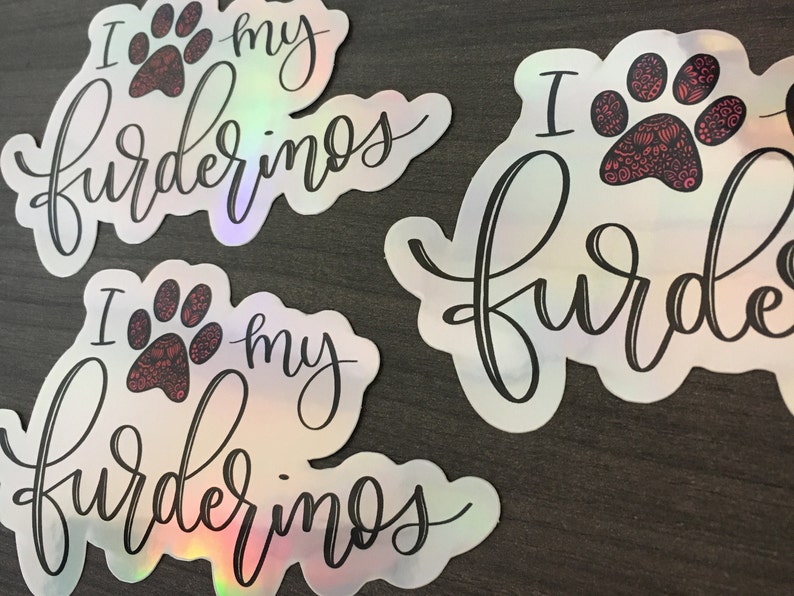 Murderino Vinyl Sticker I Love My Furderinos Sticker My - Etsy