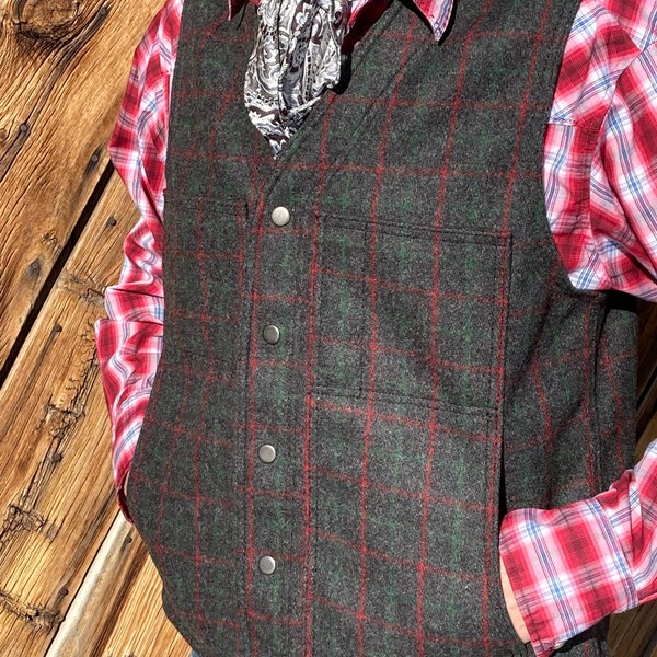 Cowboy Vest - Etsy