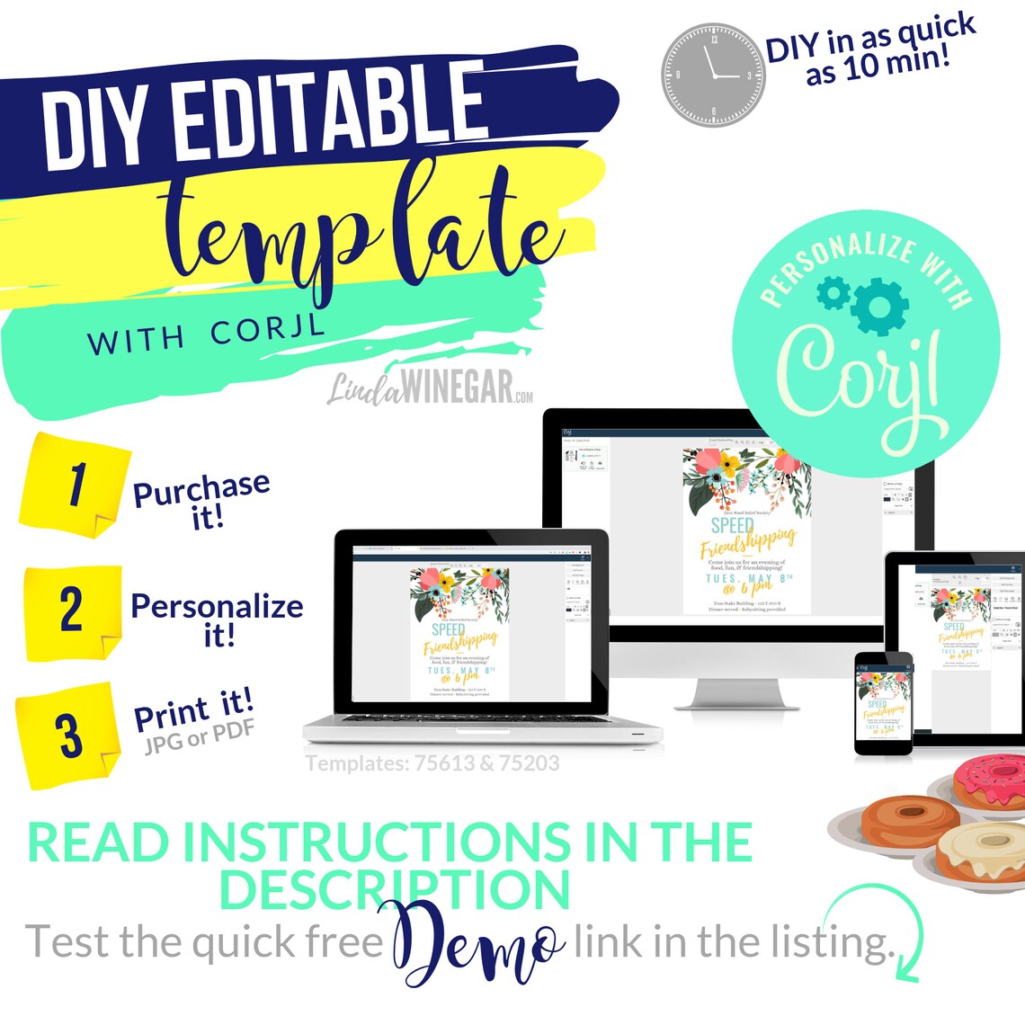 Speed Friendshipping Invite + Free Cupcake Toppers PDF | LDS Relief ...