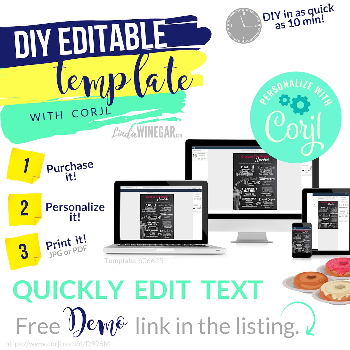 Editable Soda-lighted Soda Menu | Latter Day Saint Soda Bar Menu ...