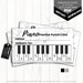 Piano Practice Punch Card | Habit Cards for Teens | Kids Punchcards ...