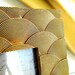 Art Deco Photo Picture Frames Gold Fan Two Sizes - Etsy